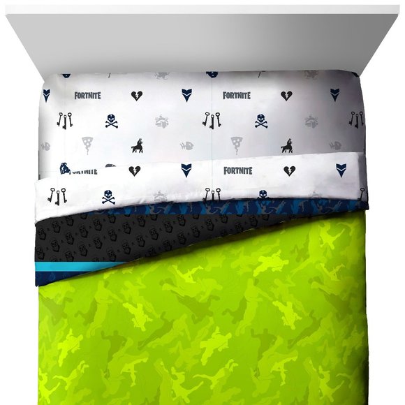 FORTNITE | Other | Licensed Fortnite Navy Neon Camo Striped Character ...